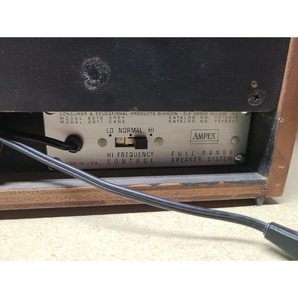 Ampex | Portable Audio & Video | Vintage Ampex Model 20 2011 Full Range ...